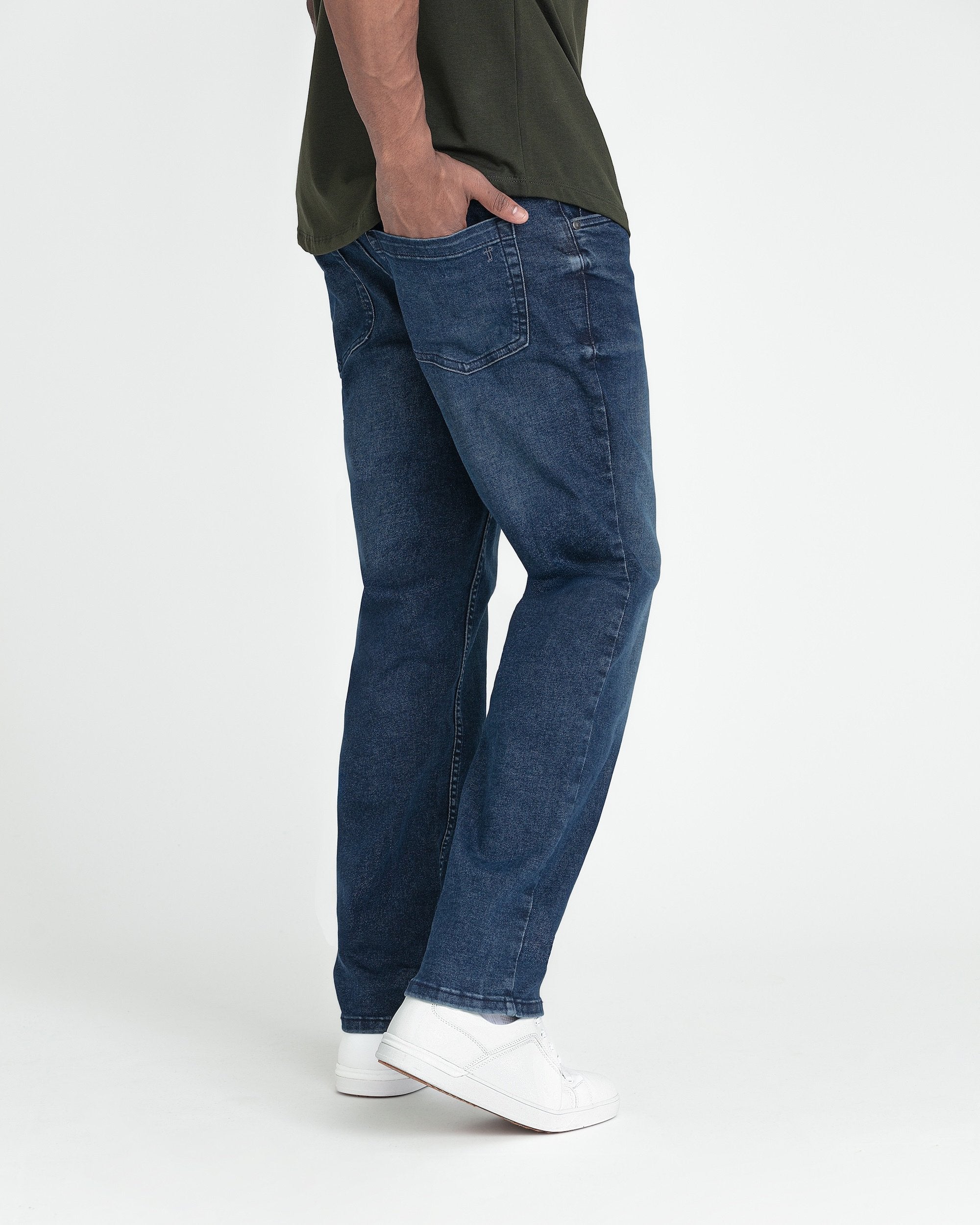 Slim Thick Fit / Knight - Men's Dark Blue Jeans | The Perfect Jean