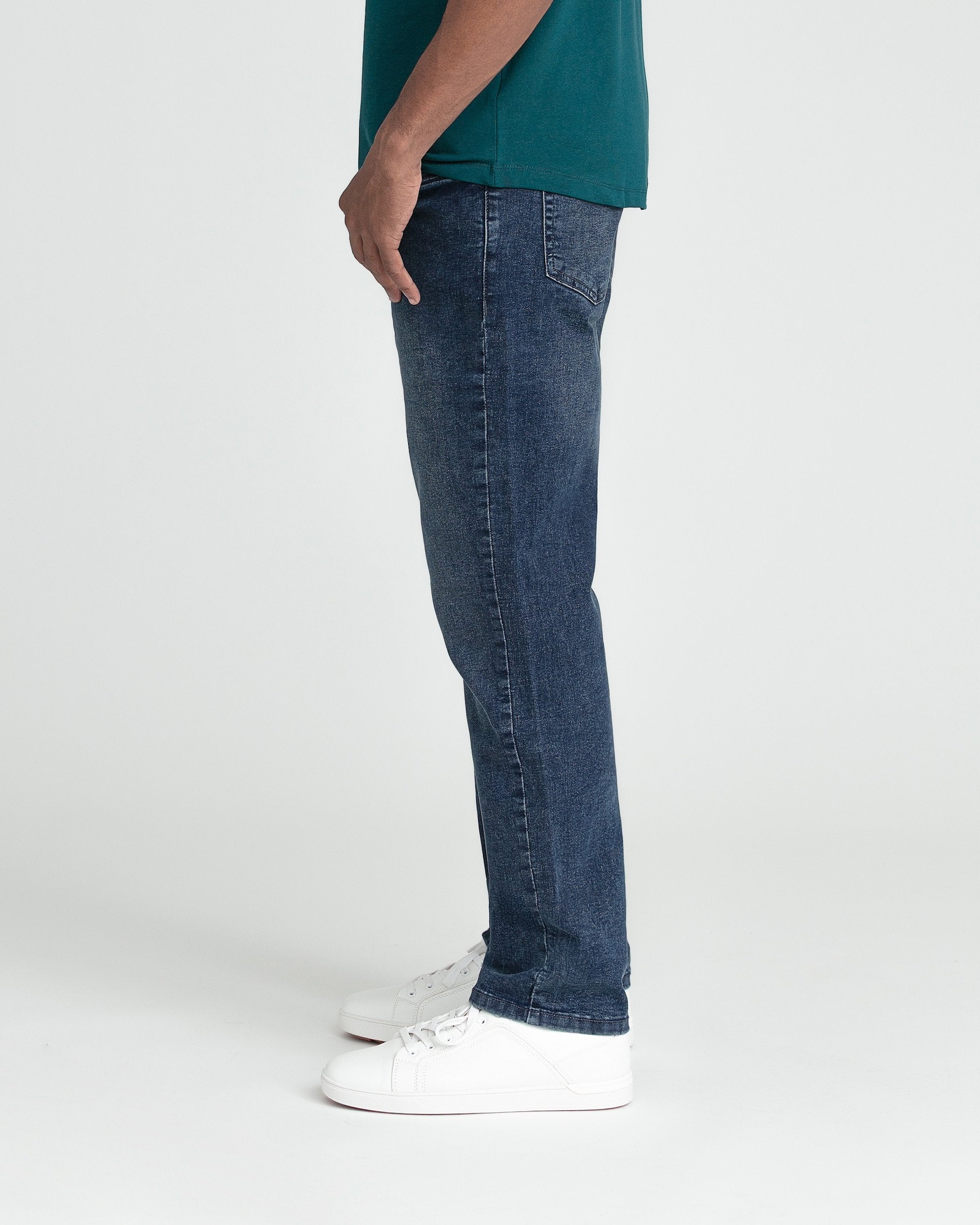 Slim Thick Fit / Cowboy Stonewashed Jeans | The Perfect Jean