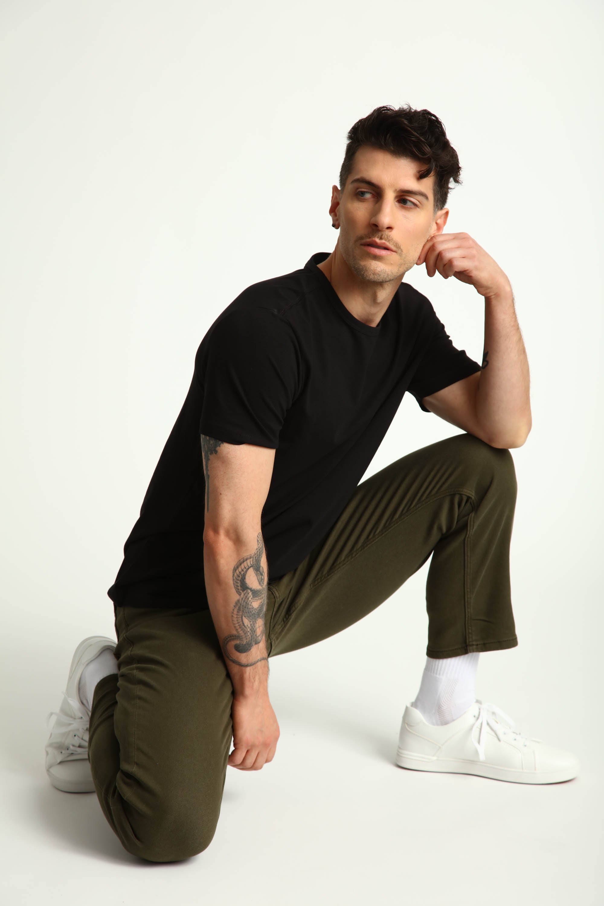 Olive Green Men's Jeans | The Perfect Jean