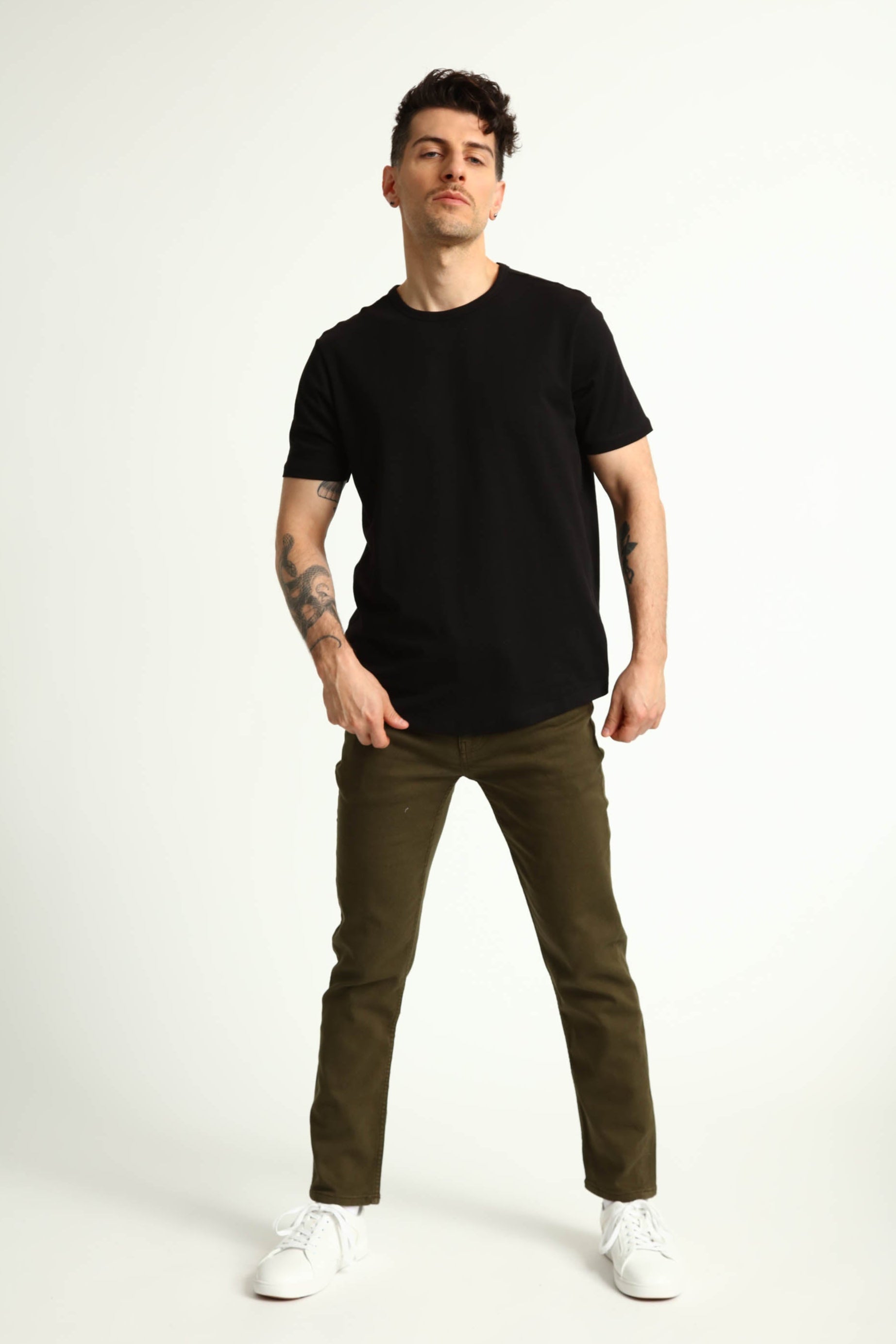 Khaki Jean / Denkhaki - Light Khaki | The Perfect Jean