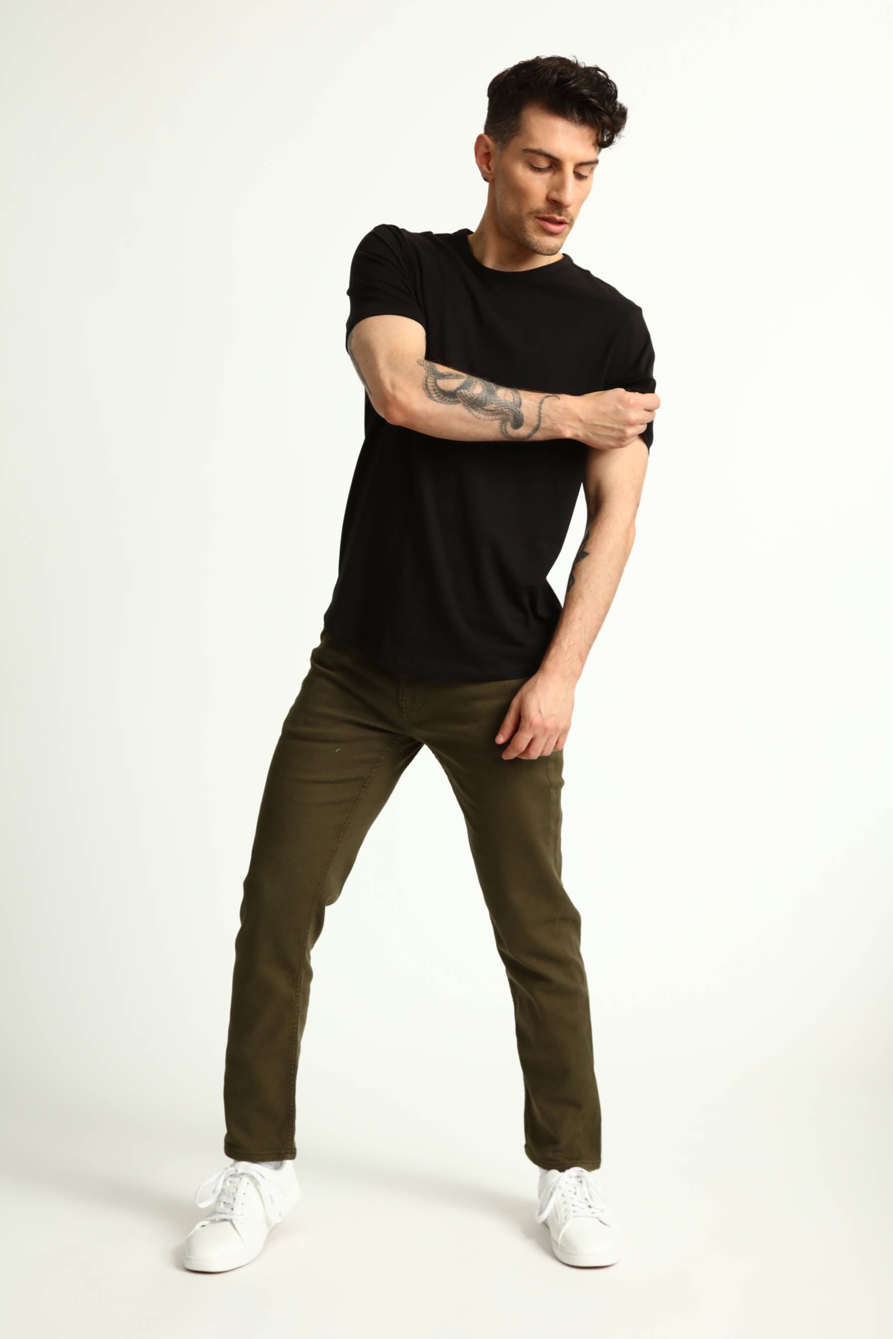 Khaki Jean / Denkhaki - Light Khaki | The Perfect Jean