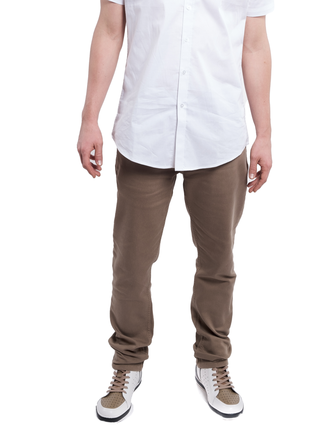 Khaki Jean / Denkhaki - Light Khaki | The Perfect Jean