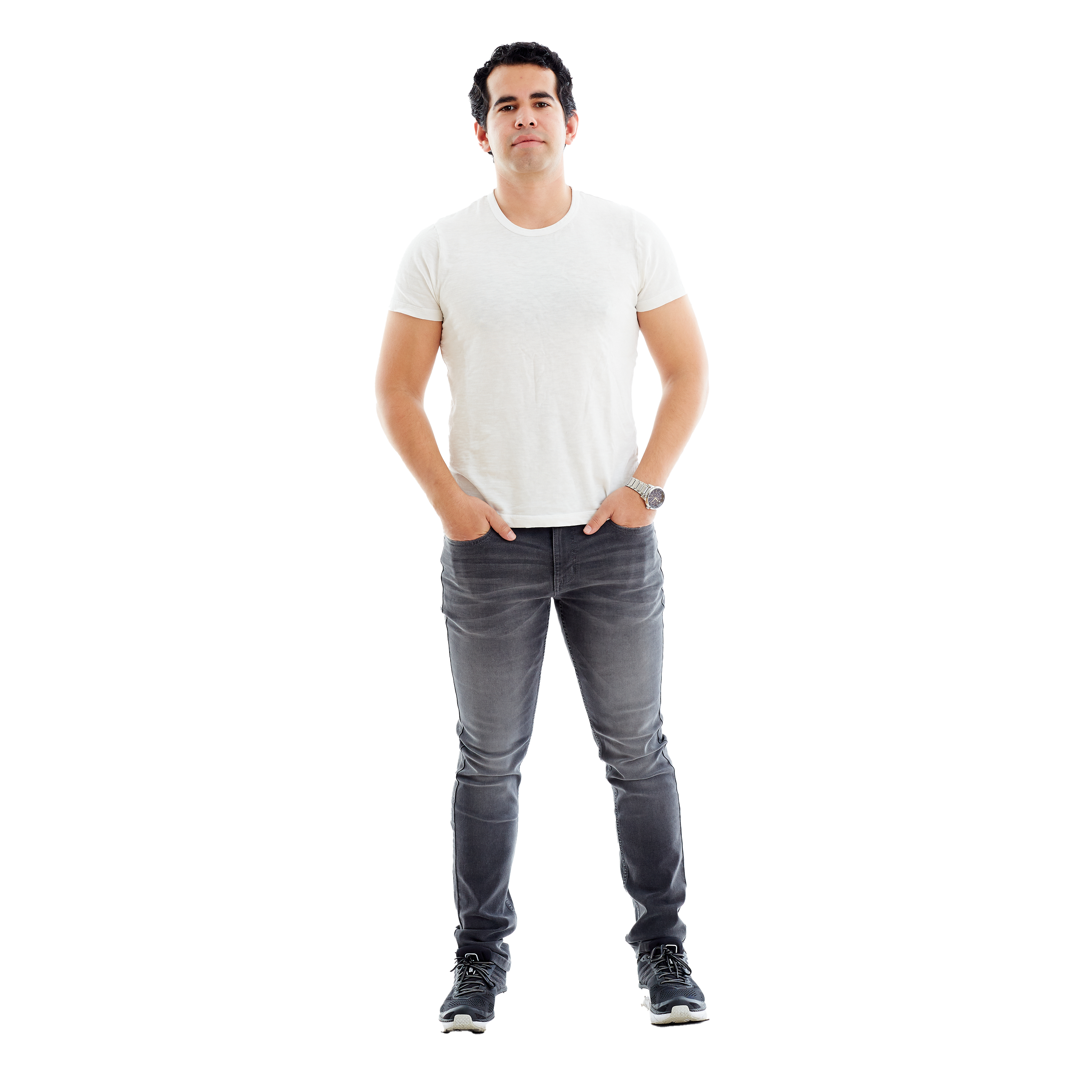 Slim Fit / Smoke - Light Grey | The Perfect Jean